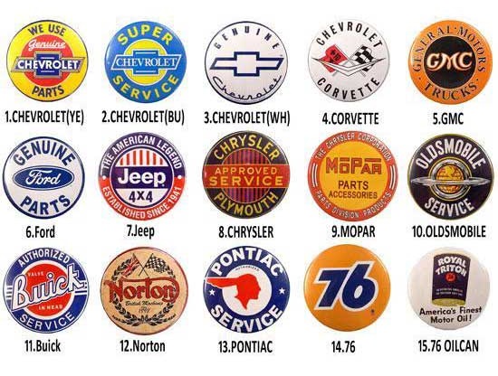 【BCB1-46】ビッグ アドバタイジング カンパニー 缶バッチ 缶バッジ カンバッチ カンバッジ 全46種類 大きめサイズ(参考上代￥300 ...